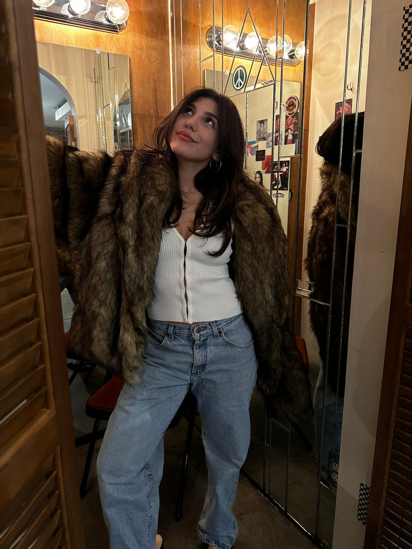 Mob Princess Faux Fur Coat – Swindle My Soul