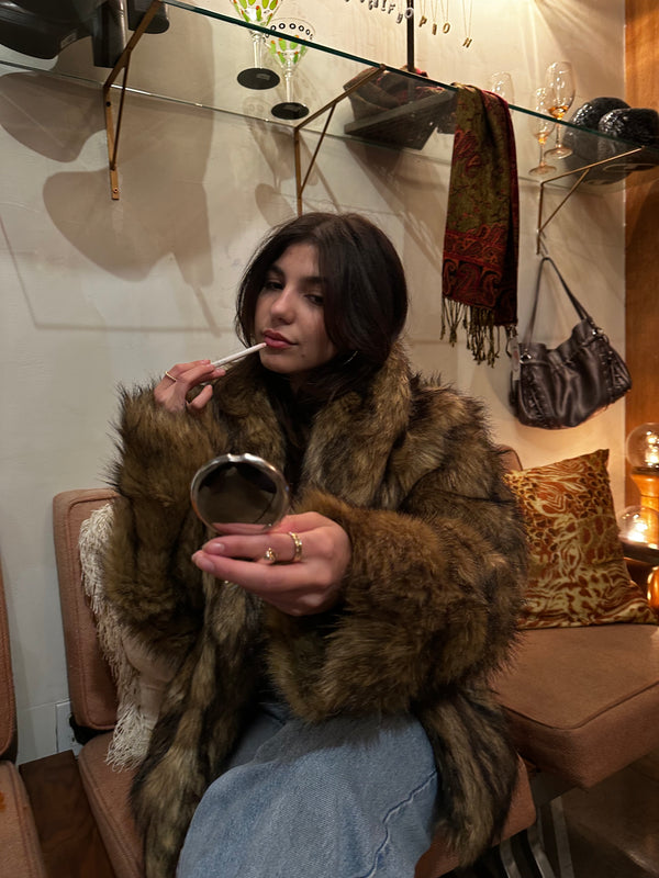 Mob Princess Faux Fur Coat – Swindle My Soul